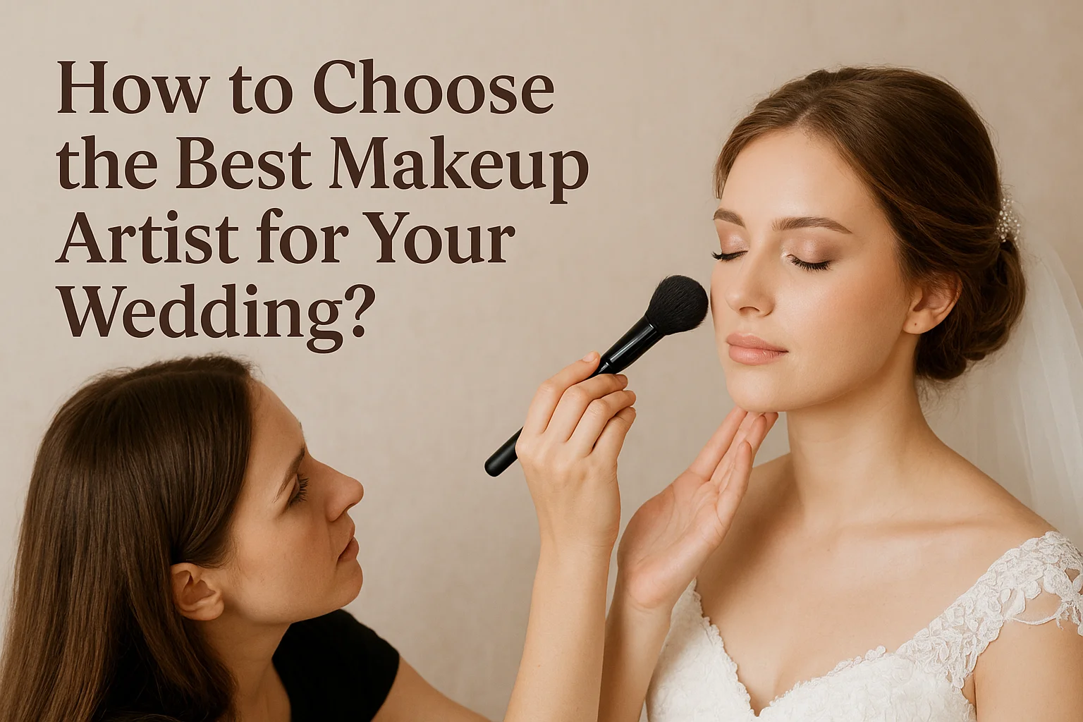 How to Choose the Best Makeup Artist for Your Wedding? - Makeup Blogs ...